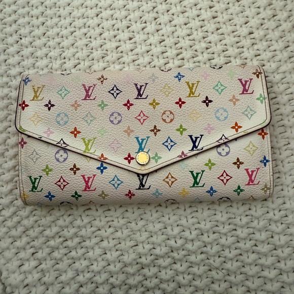 Louis Vuitton | Bags | Louis Vuitton Colorful Monogram Wallet | Poshmark